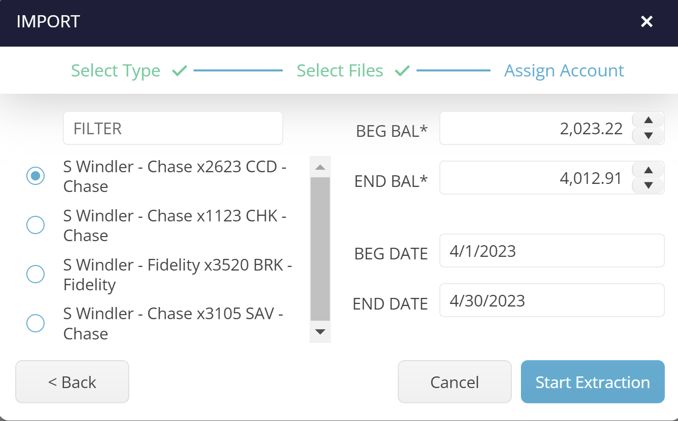 Uploading Transaction Listings